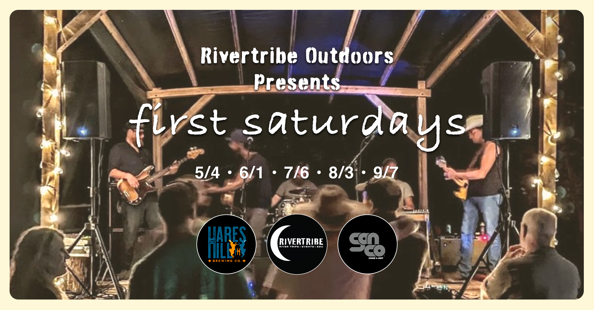First Saturdays – Rivertribe Outdoors, LLC